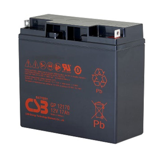 CSB 12V 17AH VRLA UPS Battery GP12170 – Wired Systems